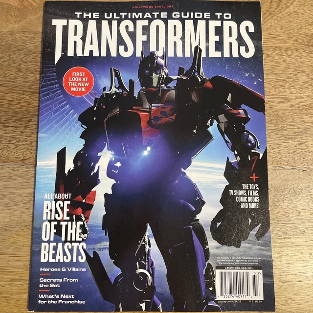 ULTIMATE GUIDE TO Transformers Magazine 2023 A360 Media £6.55 - PicClick UK