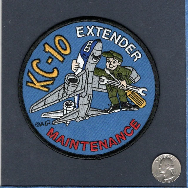 KC-10 EXTENDER MAINTENANCE ARS USAF McDonnell Refueling Squadron Crew ...