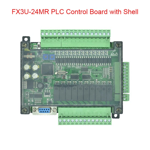 FX3U-24MR PLC CONTROL Board With Analog Quantity STM32 Programmable ...