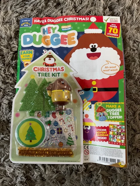 CBEEBIES HEY DUGGEE magazine back issue #23 Christmas tree kit. £11.11 ...