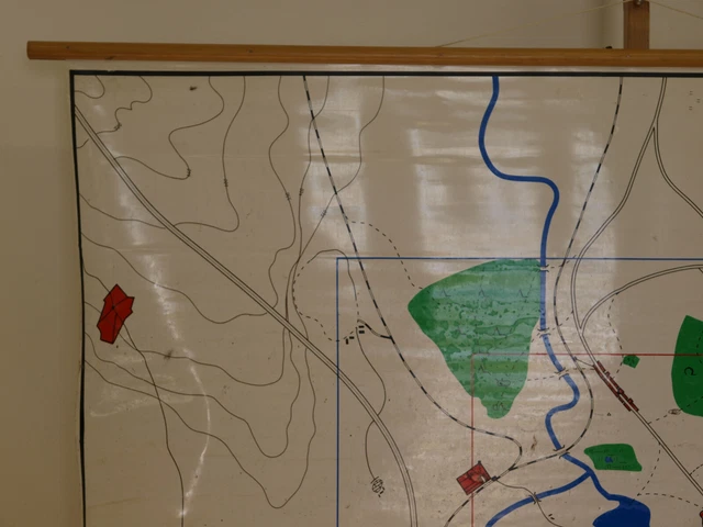 WALL MAP INTRODUCTION IN The Scale Geography Kartenlesen 140x94cm ...
