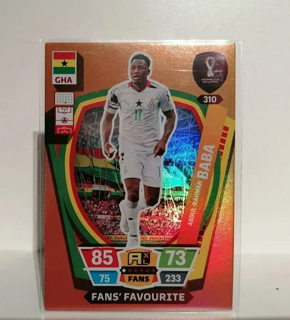 PANINI WORLD CUP 2022 Abdul Rahman Baba # 310 Ghana EUR 1,00 - PicClick IT