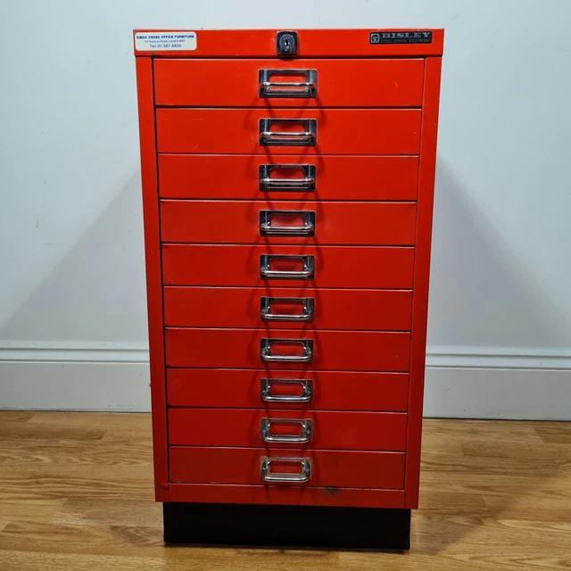 Bisley 10 Drawer Cabinet Red | Cabinets Matttroy