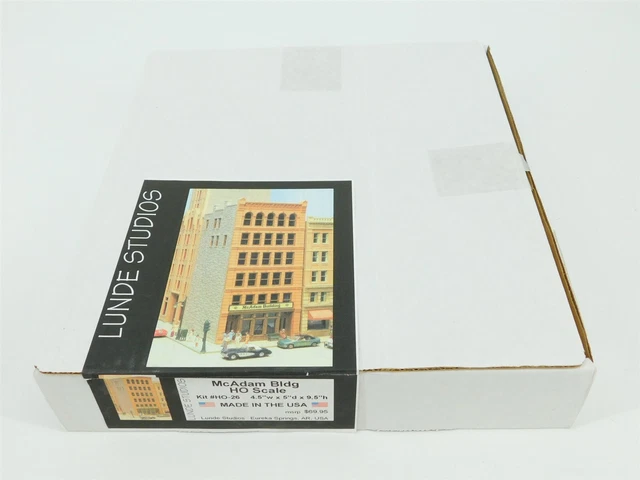 KIT RÉSINE LUNDE Studios échelle HO 1/87 #HO-26 McAdam Building EUR 101,04 - PicClick FR