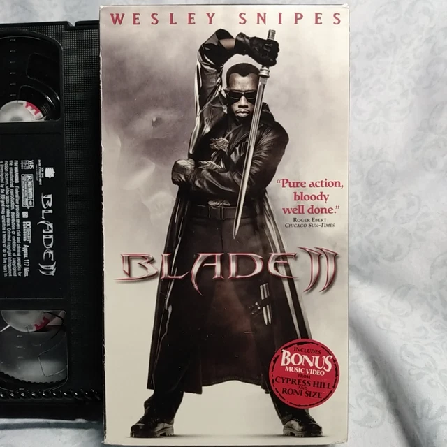 BLADE II (VHS, 2002) Wesley Snipes £4.57 - PicClick UK