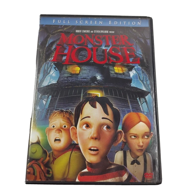 MONSTER HOUSE ANIMATED Movie DVD from 2006 Zemeckis/Spielberg ...