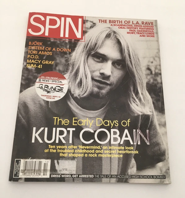 NIRVANA KURT COBAIN The Early Days Of Spin Magazine October 2001 £19.46 ...