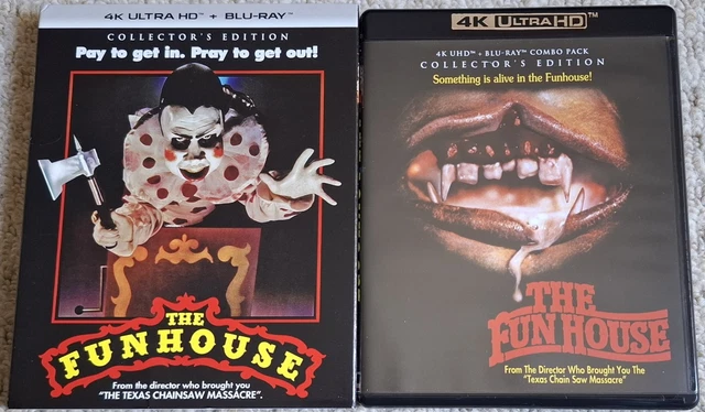 THE FUNHOUSE 4K Ultra Hd + Blu-Ray + Slip Cover Scream Factory ...