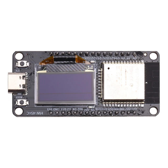 ESP32 ESP-WROOM-32 CH340 WIFI Development Board Module with OLED Display da9607 £11.44 - PicClick UK