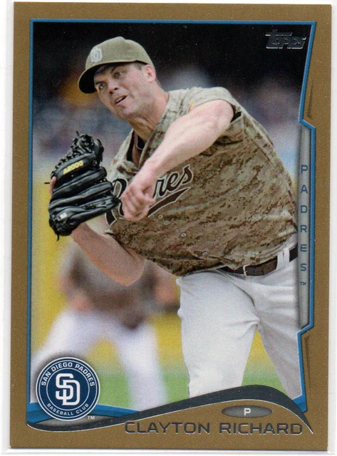 2014 TOPPS 186 Clayton Richard San Diego Padres SN2014 Or 95 EUR 3,19 ...