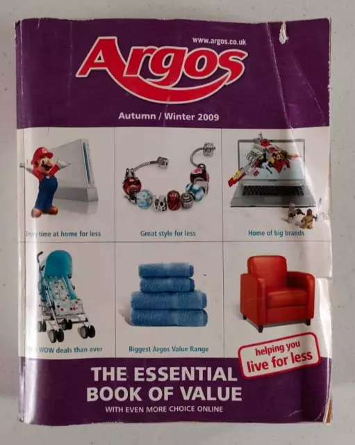 ARGOS CATALOGUE AUTUMN/WINTER 2009 Rare £35.00 - PicClick UK ARGOS CATALOGUE AUTUMN/WINTER 2009 Rare £35.00 - PicClick UK
