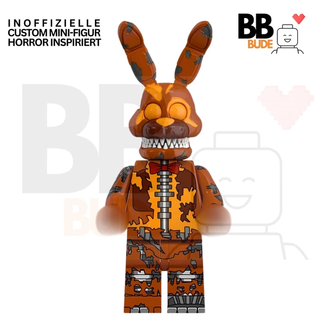 FIVE NIGHTS AT Freddy’s Jack-O-Bonnie Clamp Block Custom Mini Figure ...