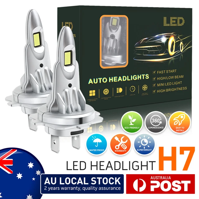 2X H4/HB2/9003 LED Headlight Bulbs Upgrade Kit 6000K For Nissan Navara D22 D40 $38.99 - PicClick AU