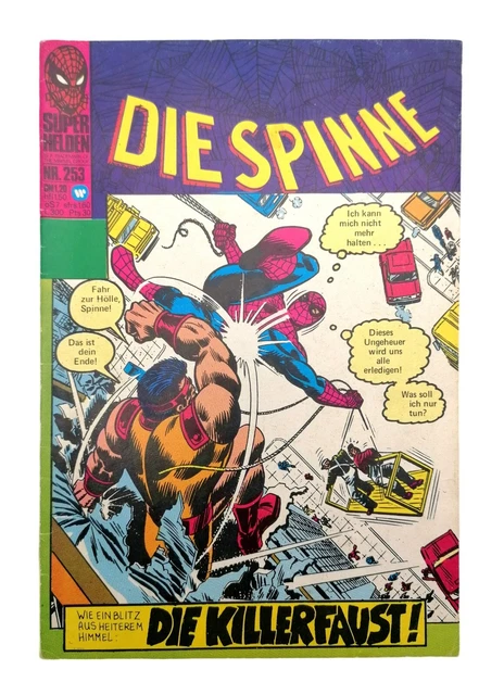 MARVEL SPIDERMAN HIT Comic The Spider BSV No. 253 The Killer Fist £8.53 ...