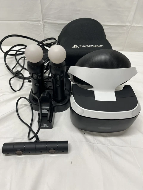 SONY PLAYSTATION VR Virtual Reality Headset &Motion Controller & Camera ...