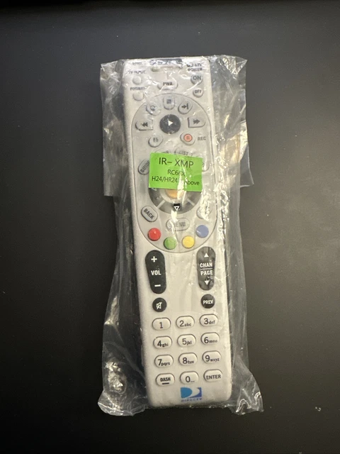 DIRECT TV UNIVERSAL RC66x HD DVR Remote Control Models RC65X RC32X ...