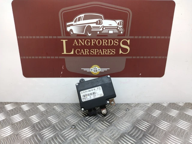 MERCEDES E-CLASS W211 2002-2008 Battery Control Module Relay ...