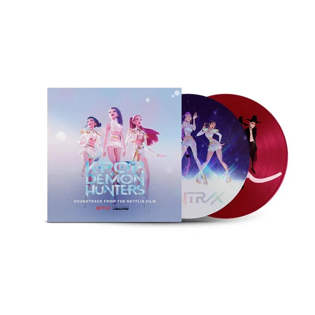 LIMITED EDITION KPOP Demon Hunters & Saja Boys Picture Disc Vinyl LP ...