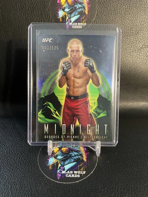 2024 UFC TOPPS Midnight George St. Pierre GSP 61/125 Alba verde EUR 0 ...