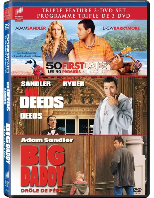 50 FIRST DATES/MR. Deeds/Big Daddy (DVD) Adam Sandler EUR 12,05 ...