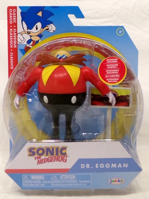 JAKKS PACIFIC SONIC The Hedgehog Clásico Dr Eggman Con Portería 4 ...