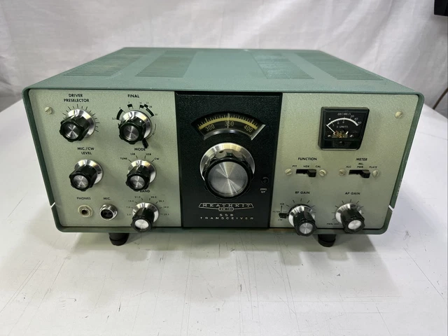 VINTAGE TUBE RADIO Heathkit SSB Transceiver HW-101 Untested No power ...