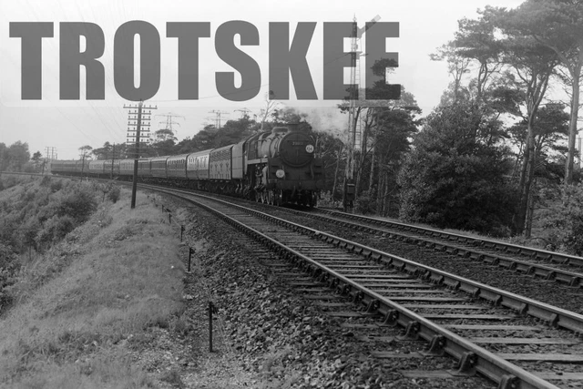 LARGER NEGATIVE BR British Railways Steam Loco 73112 Class 5MT ...