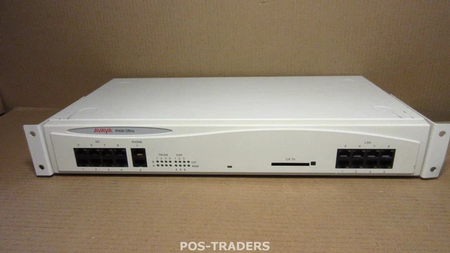 AVAYA IP406 OFFICE DS V2 A-LAW-PCS 10 Control Unit - INCL 2X 4-PORT BRI ...