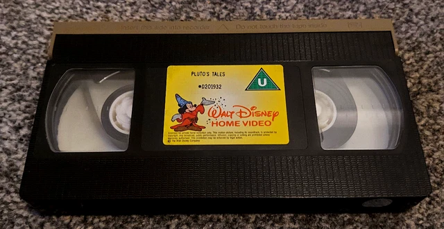 WALT DISNEY PLUTO Tales 4 Episodes Mickey Minnie Pal Vhs Video Kids ...