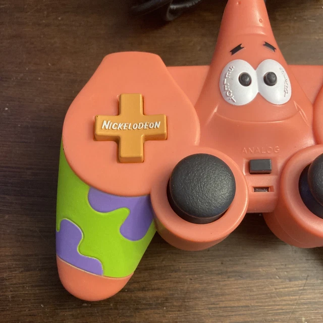 SPONGEBOB SQUAREPANTS NICKELODEON Patrick Star Controller PlayStation 2 ...