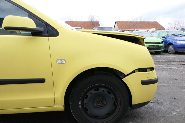 VW POLO 9N avant D'Aile Droite Jaune LD1B Jusqu'À ca.Bj.2004 - Rust EUR ...