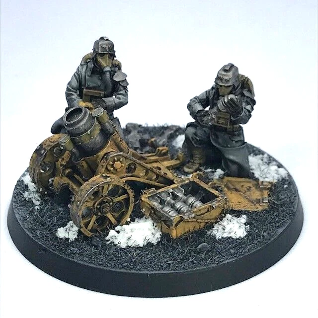 DEATH KORPS OF Krieg Mortar Team Astra Militarum - Warhammer 40K ...