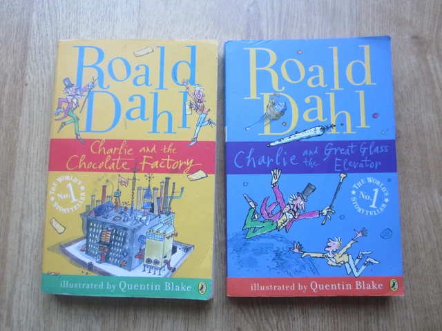 CHARLIE & THE Chocolate Factory + Charlie & The Great Glass Elevator ...