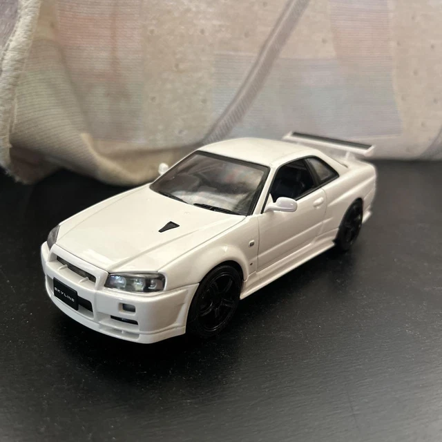 AUTOART NISSAN SKYLINE R34 GT R V SPECII 1 18 Argent EUR 242,38 ...