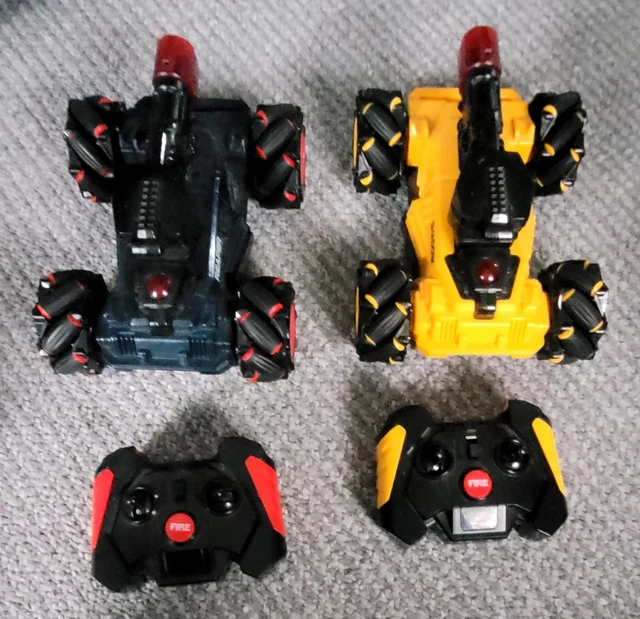 LASER BATTLE HUNTERS Remote Control Shadow vs Reaper set. Used Good ...