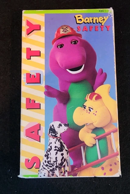 BARNEY SAFETY VHS Kids Vintage 1995 $12.99 - PicClick