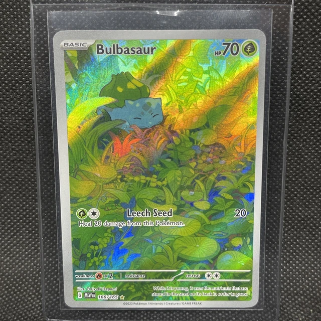 BULBASAUR 166/165 SCARLATTO e Viola - 151 Arte Olografica Rara / GCC ...