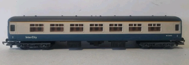 VINTAGE LIMA OO British Rail BR Mk 2 Coach W13493 1st Class Inter-city ...