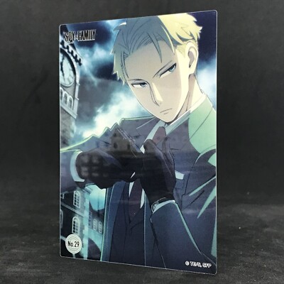 SPY X FAMILY LOID FORGER No.29 carte transparente japonaise à ...
