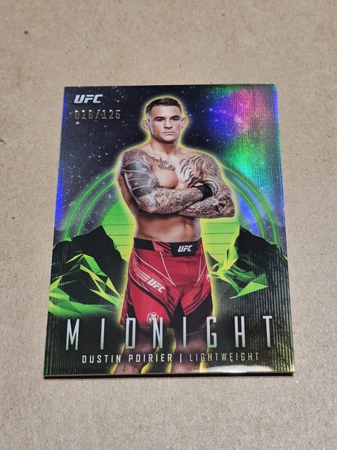 DUSTIN POIRIER 2024 Topps Midnight Ufc #44 #'D16/125 Mma EUR 25,77 ...