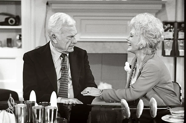 EDDIE ALBERT & Eva Gabor at Nick at Nite Green Acres Prom - 1989 Old ...