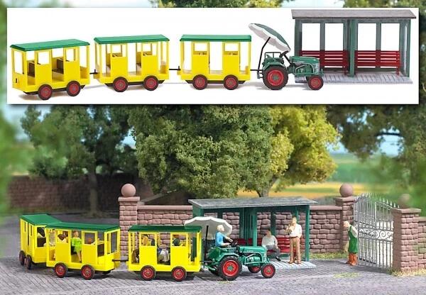 PETIT TRAIN POUR Parc H0 Échelle 1:87 Diorama Model 1066 Busch EUR 42 ...