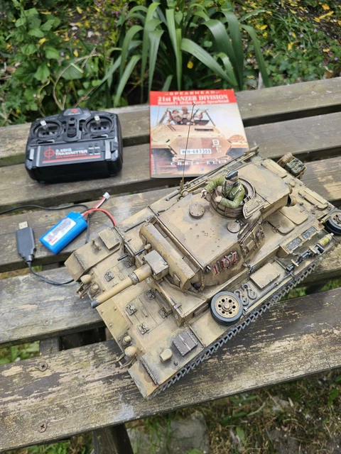 HENG LONG PANZER 3. 2.4Ghz Model. With Book, Battery And Charger. £203.52 - PicClick UK