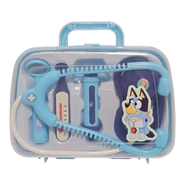 BLUEY DOCTOR MEDICAL Playset Carry Case | Kids Role Play Toy Set New ...