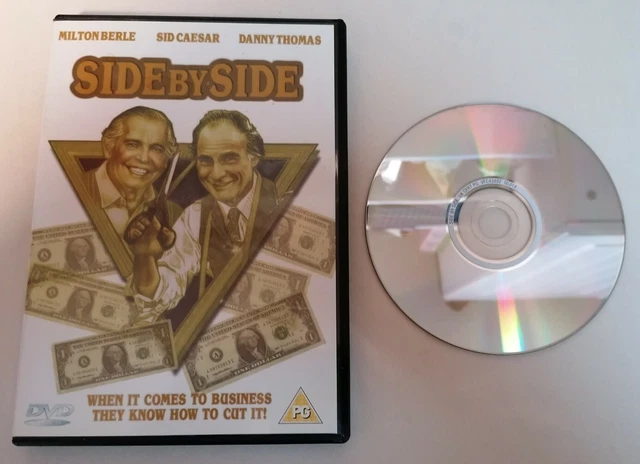 DVD - SIDE By Side DVD Milton Berle Sid Caesar Danny Thomas PAL UK £2. ...