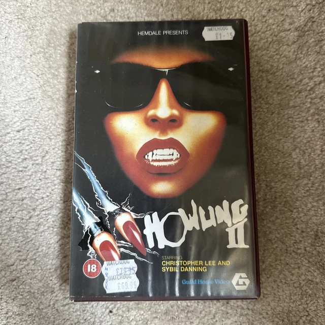 HOWLING 2 - Ex Rental Big Box VHS -PAL £16.13 - PicClick UK