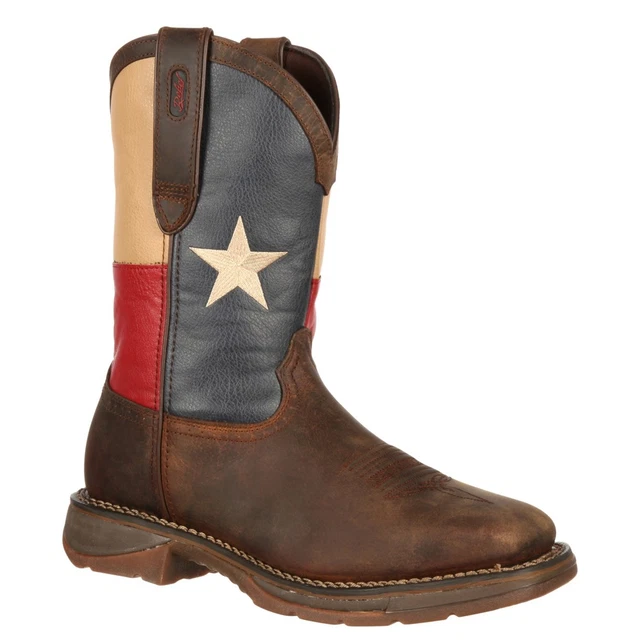DURANGO REBEL PATRIOTIC Square Toe Cowboy Mens Beige, Blue, Brown ...