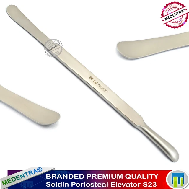 DENTAL IMPLANT SURGICAL Instruments Seldin Periosteal Elevators S23 Lab ...