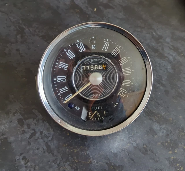 CLASSIC MINI MK1 120mph Speedo (Speedometer Cooper S) £330.77 - PicClick UK