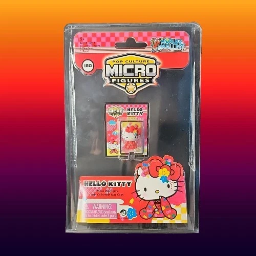 WORLDS SMALLEST POP Culture Micro Figures Hello Kitty 60th ANNIVERSARY ...